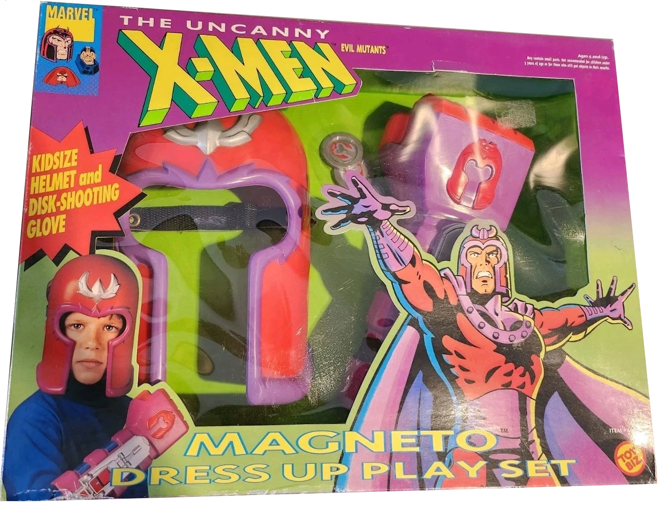 Magneto Dress Up (1991) – Uncanny ToyBiz